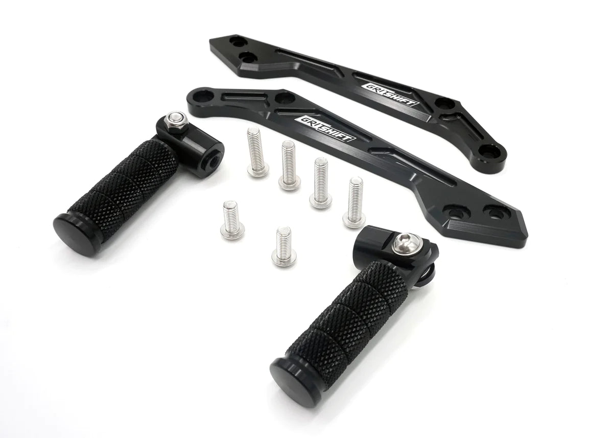 GritShift Aluminum Passenger Footpeg Kit for Surron LBX